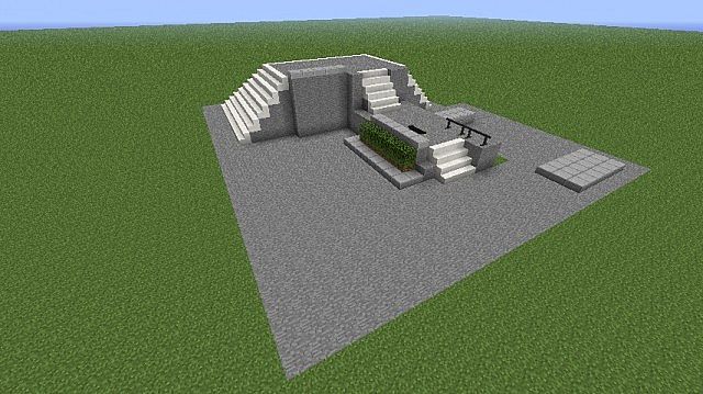 Mini Skate Plaza Minecraft Map