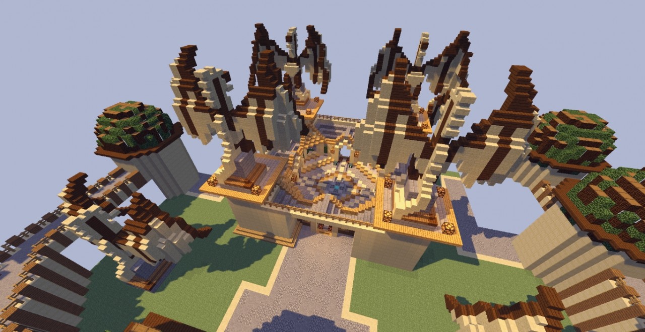 Server Spawn Under Contruction Still Minecraft Map