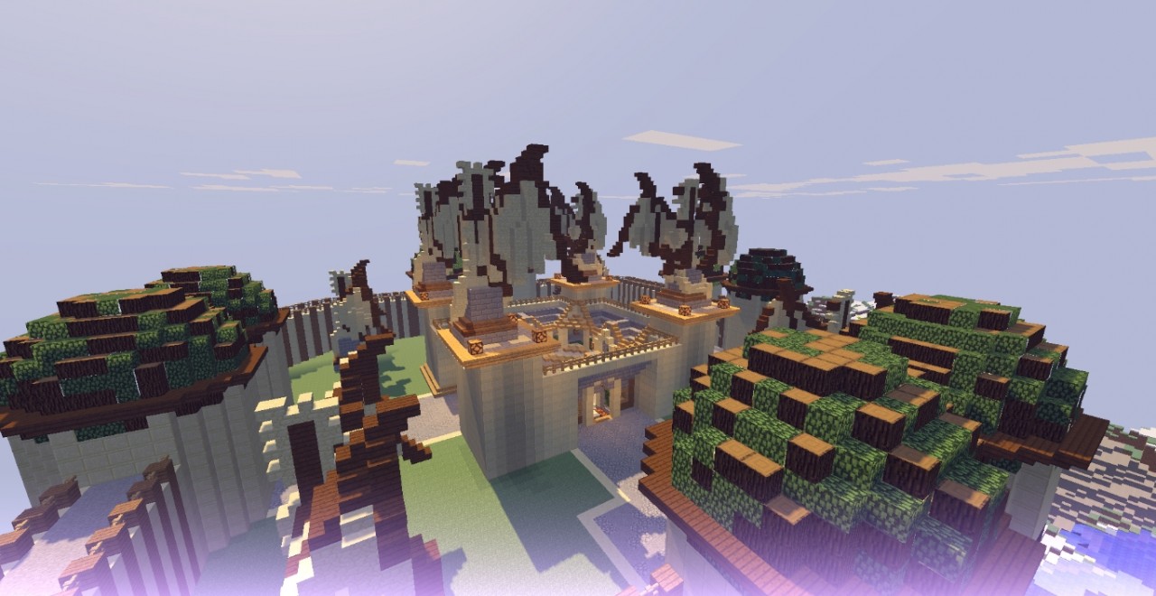 Server Spawn Under Contruction Still Minecraft Map