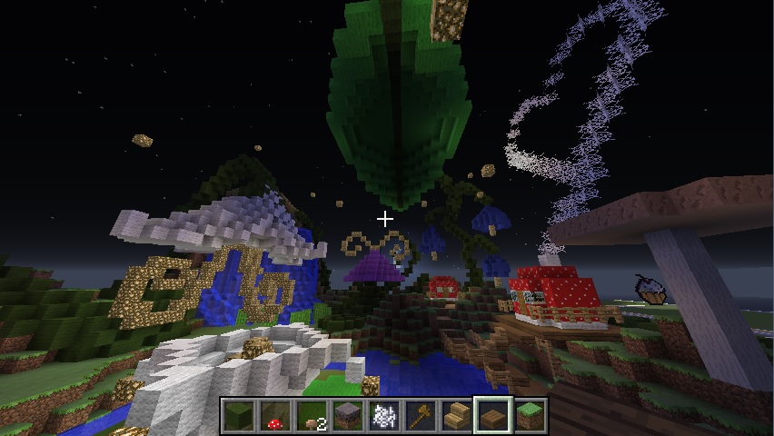 A Glimpse of Fantasy Minecraft Map