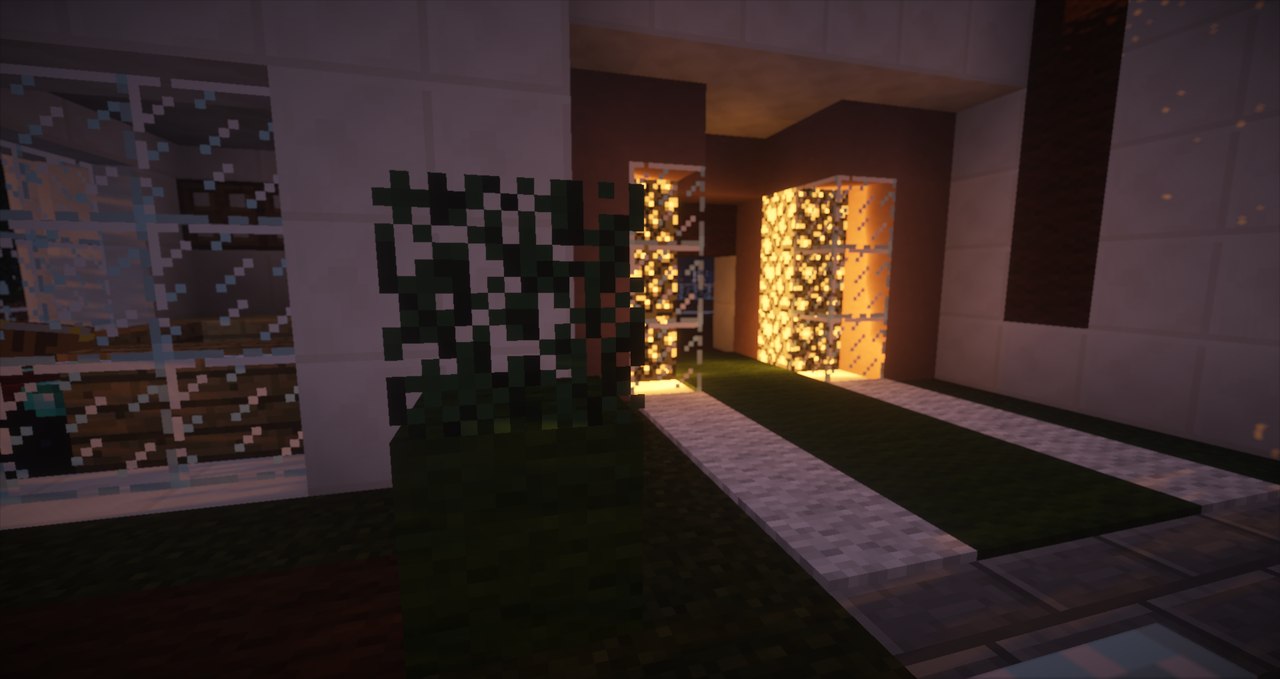 "Dark-Eco" - Modern House Minecraft Map