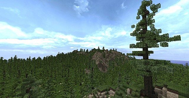 1K x 1K Realistic Valley - test Minecraft Map
