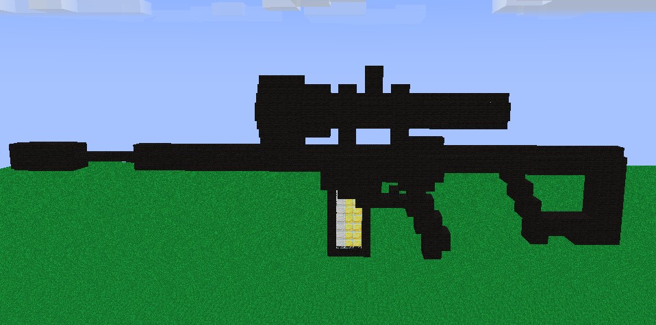 Minecraft Barrett .50 Amunition Clip Minecraft Map