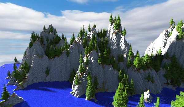 Coastal Islands, a Mindblowing landscape! Survival Ready with trees and ...