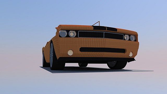 [Car] Dodge Challenger Minecraft Map