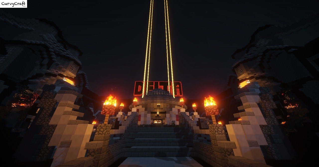 Delta Spawn Minecraft Map