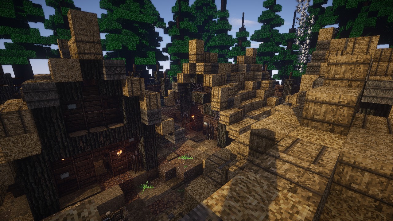Meriadoc, a Celtic village Minecraft Map