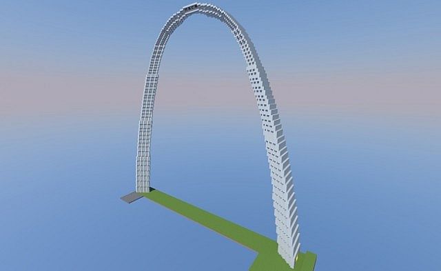 Gateway Arch (Jefferson National Expansion Memorial) Minecraft Map
