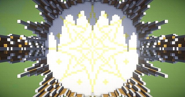 Spleef maps: Heaven&Hell Minecraft Map