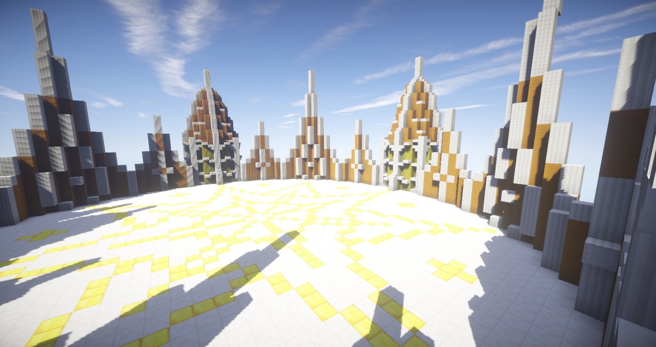 Spleef maps: Heaven&Hell Minecraft Map
