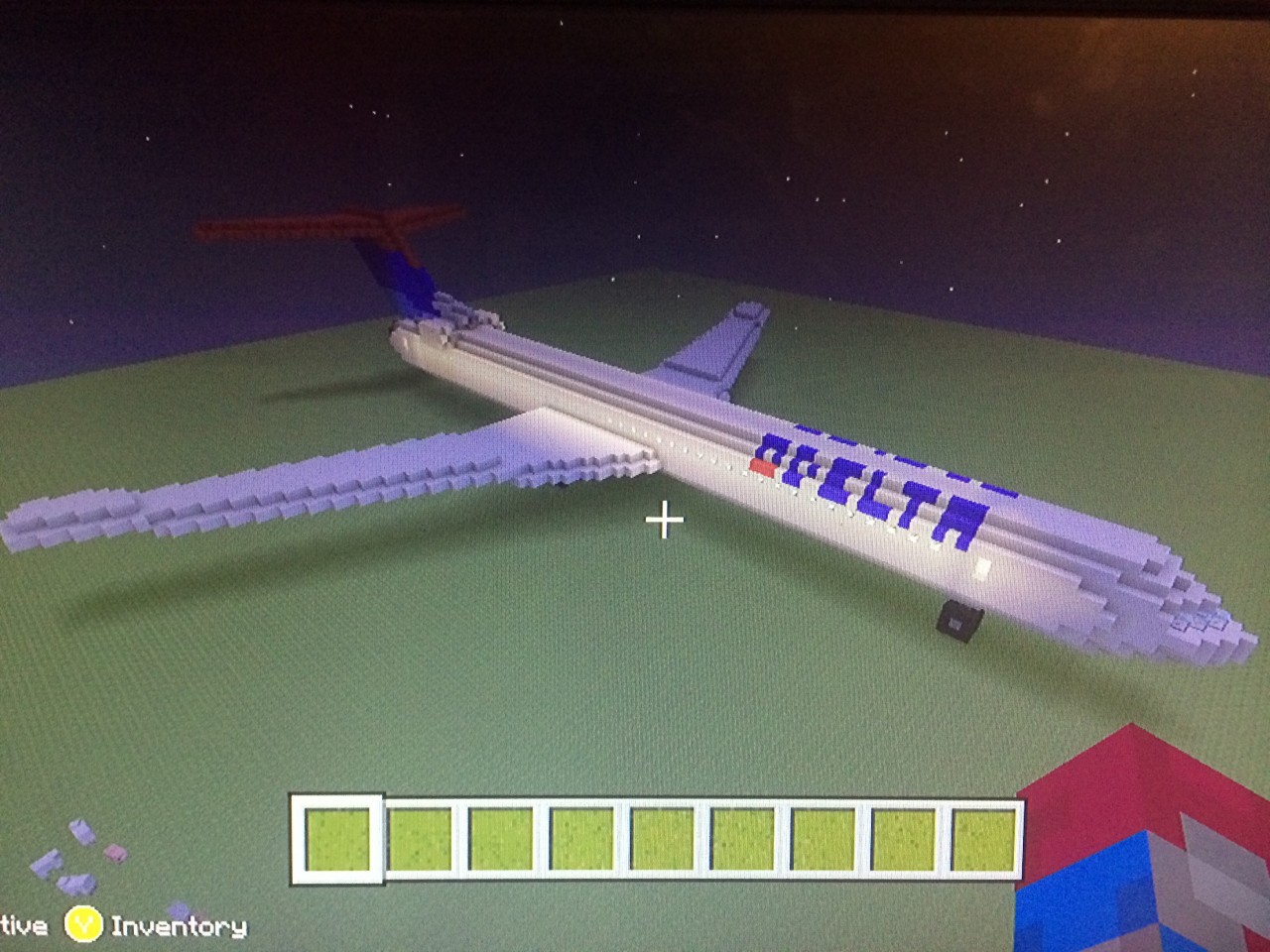 Boeing 727-200 Minecraft Map