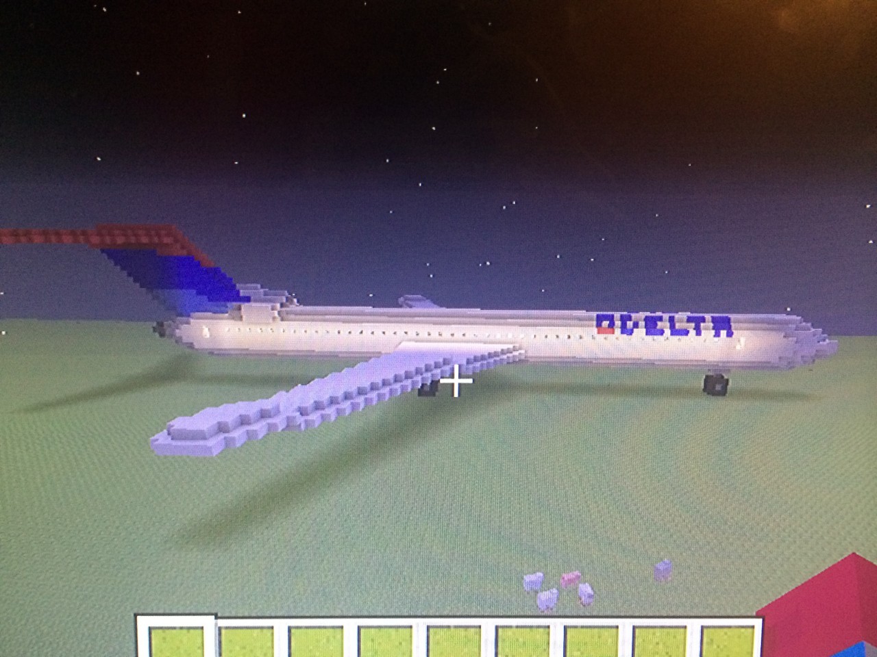 Boeing 727-200 Minecraft Map
