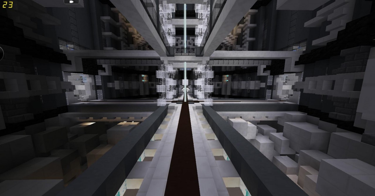 futuristic city Minecraft Map