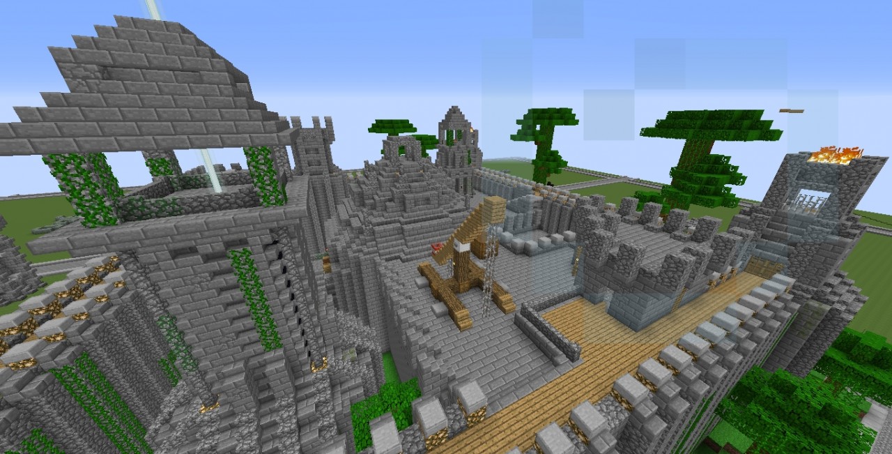 Jungle Fortress Minecraft Map