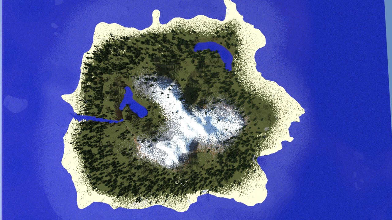 The Lost Island Minecraft Map