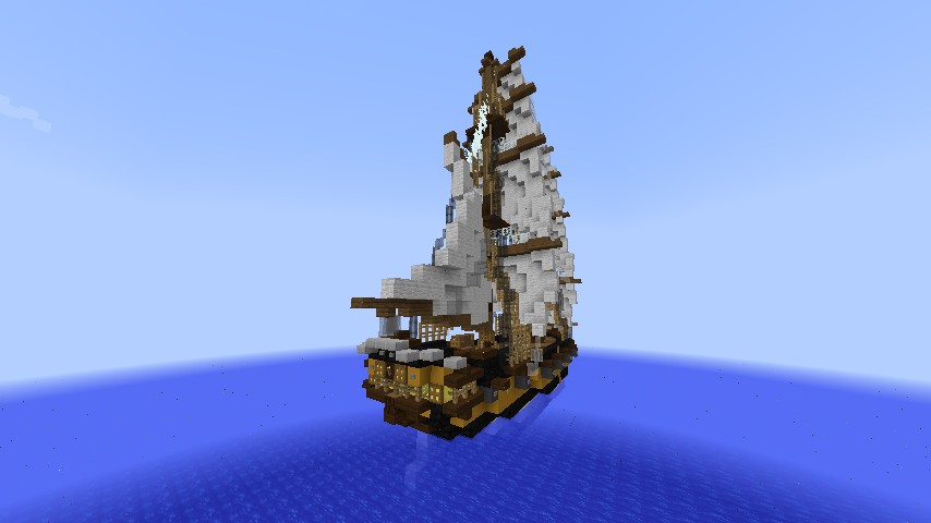 The HMS Meteor Minecraft Map