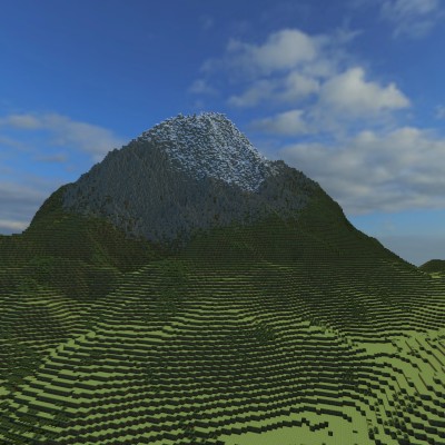Mountain range Minecraft Map