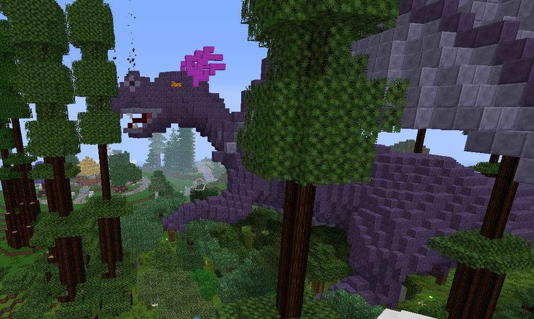 Forest dragon Minecraft Map