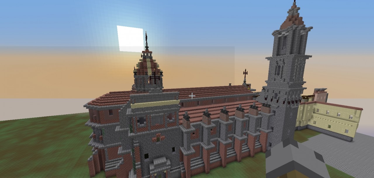 Plaza Cuatro Calles (1600's Build) Minecraft Map