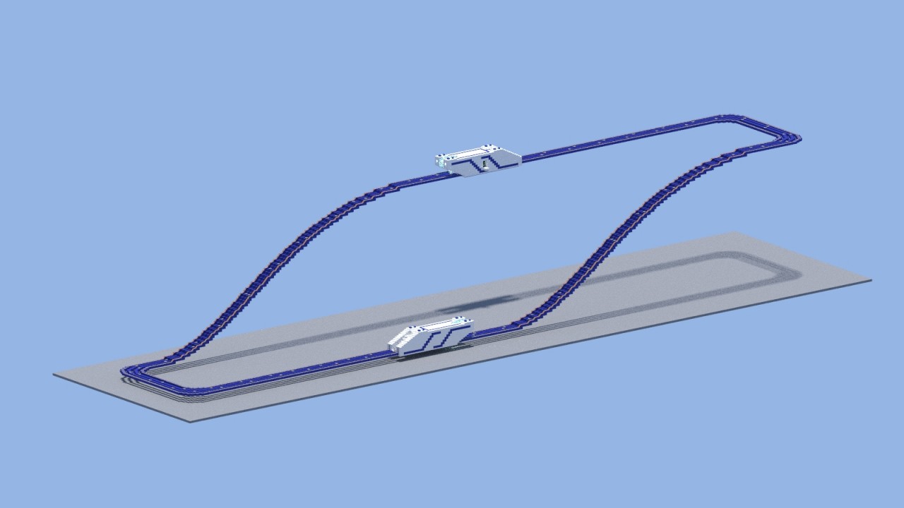 Monorail (Sample) Minecraft Map