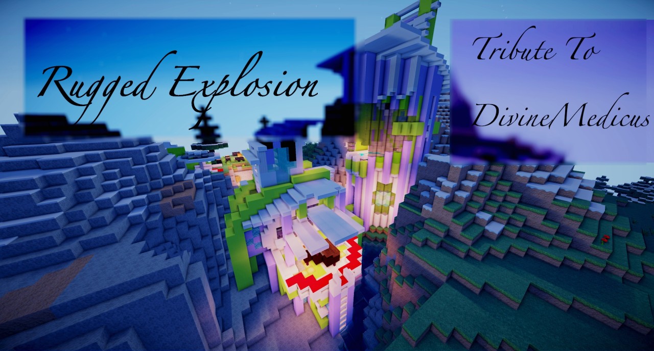 Rugged Explosion- Timelapse Build Minecraft Map