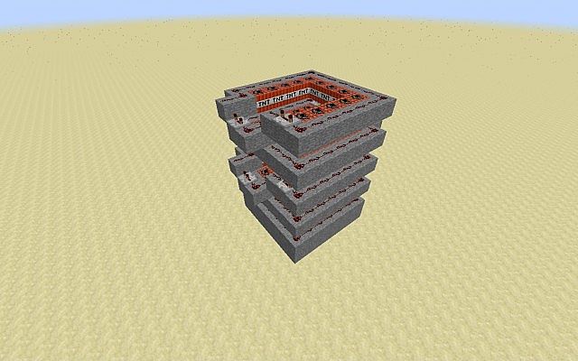 Human Cannon Minecraft Map