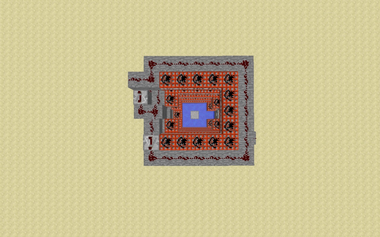 Human Cannon Minecraft Map