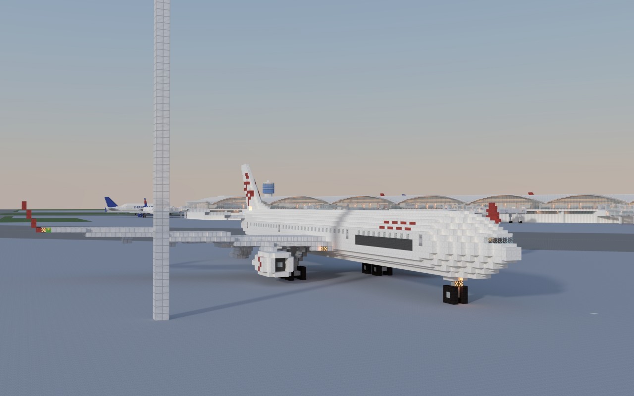 Airbus A330-343 (Dragonair) Minecraft Map