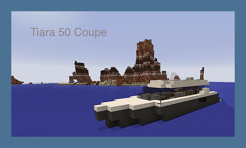Tiara 50 Coupe [1:1 scale] Minecraft Map