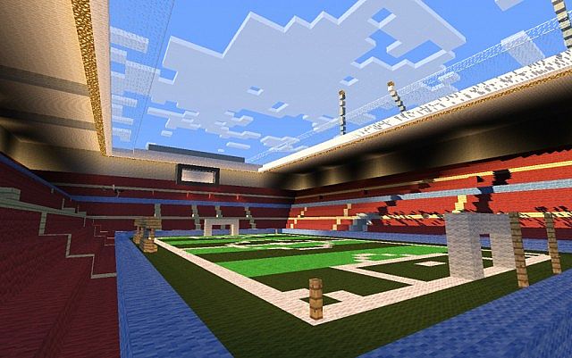 Huge Stadium Minecraft Map