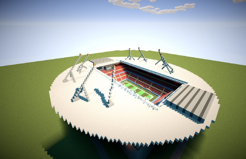 Huge Stadium Minecraft Map
