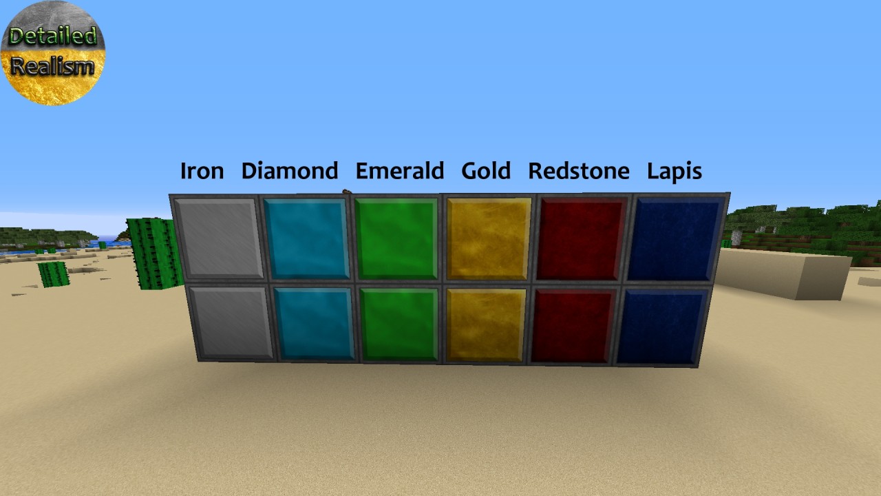 [256x] [128x] Detailed Realism Minecraft Texture Pack