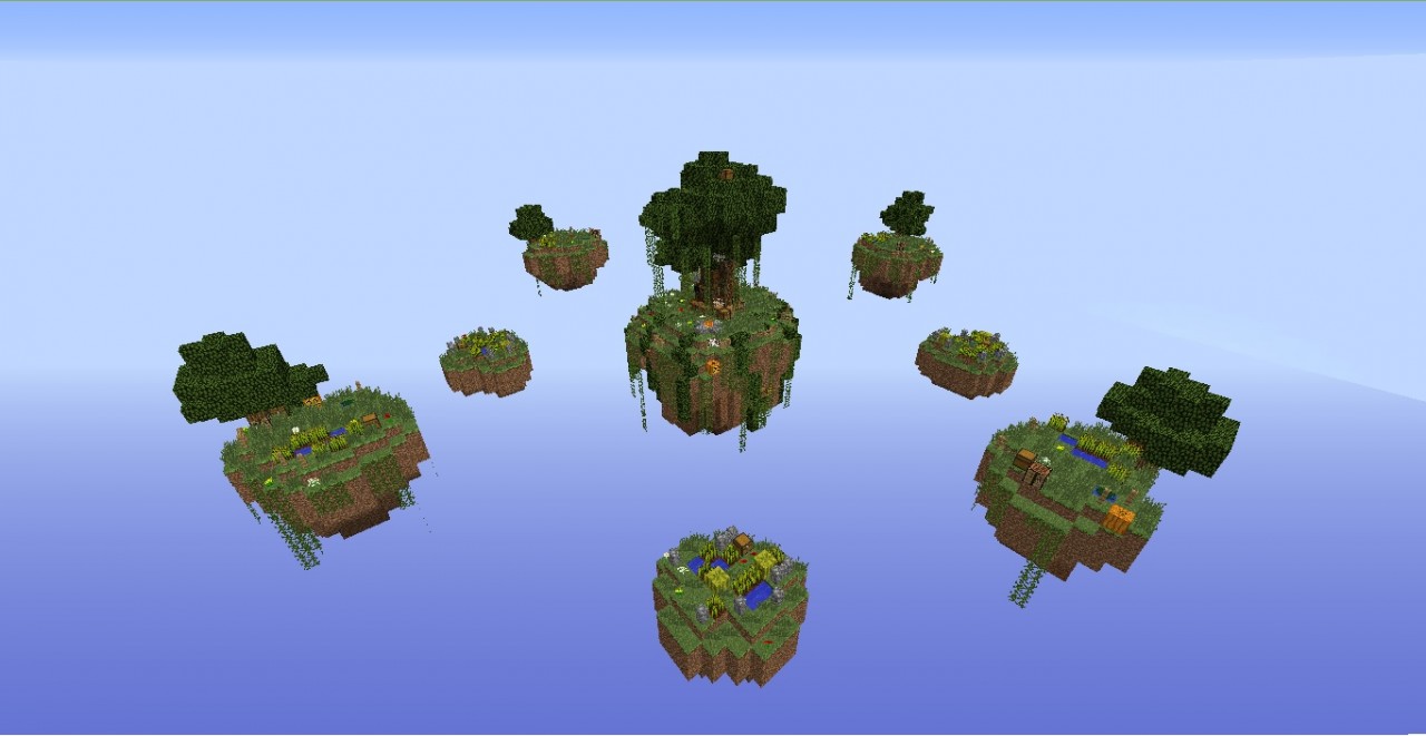 SkyWars map! "Big tree" Minecraft Map