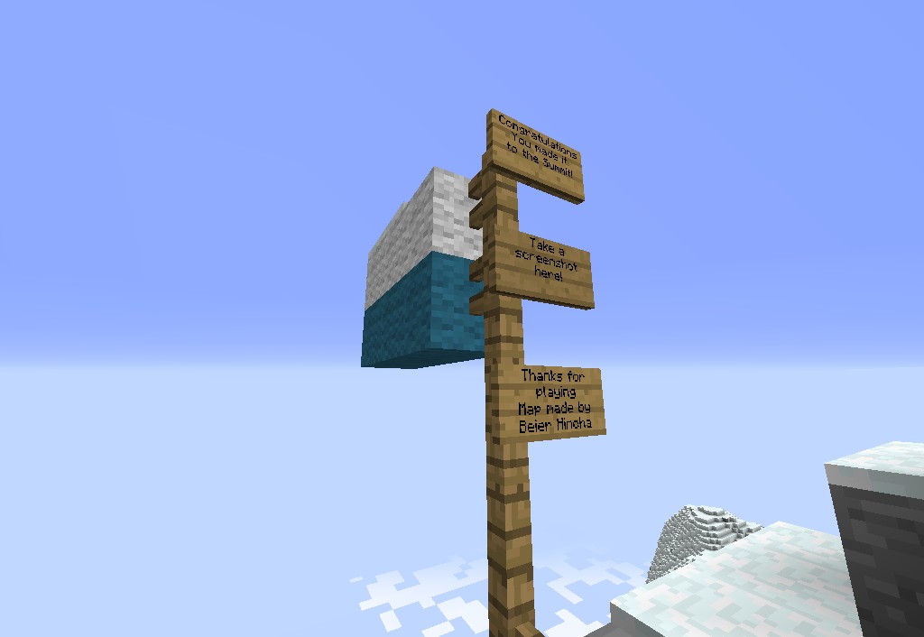 Mountaineering Adventure Minecraft Map