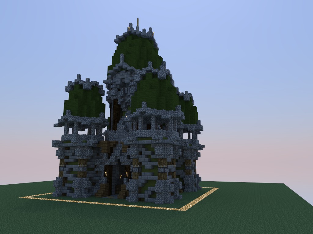 Fantasy Wizard Tower Minecraft Project