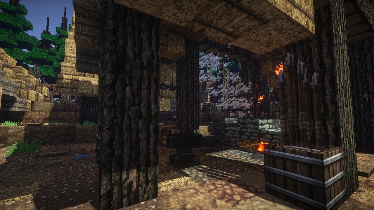 Meriadoc, a Celtic village Minecraft Map