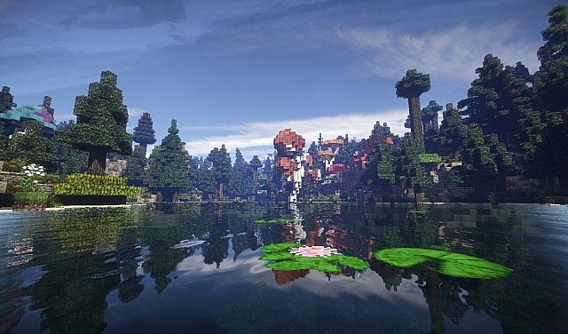 Overgrowth Valley - (1k x 1k) - survival friendly - test biome ...