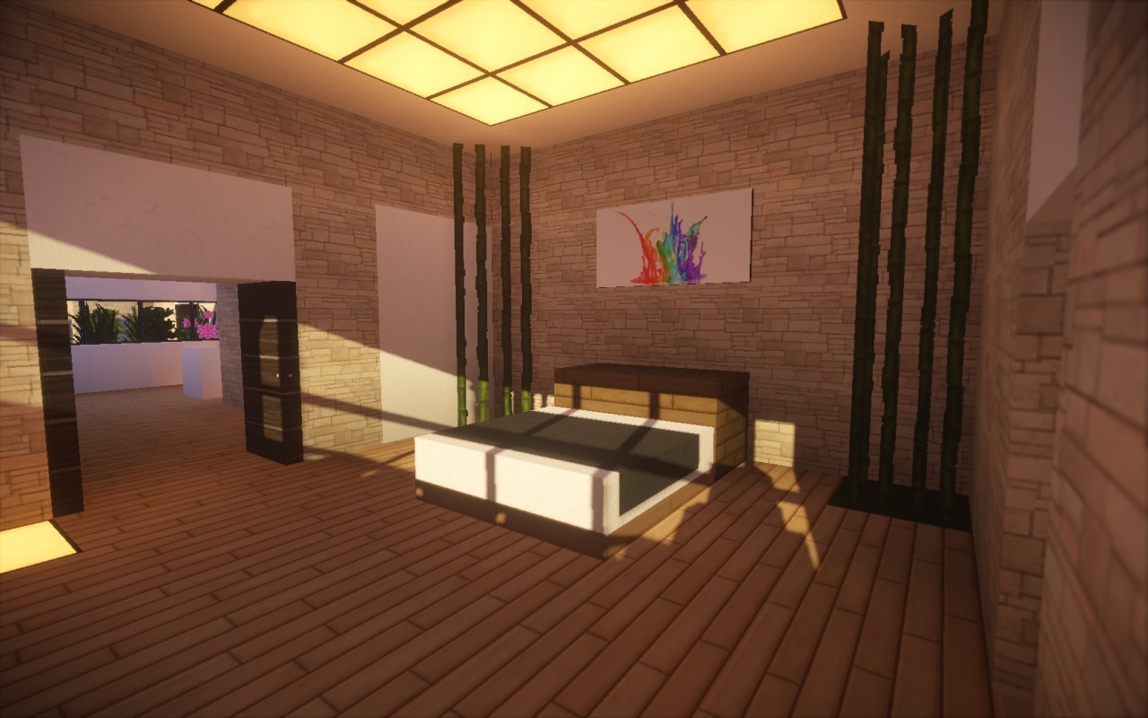 Flow: A Minimalistic Modern Home Minecraft Map