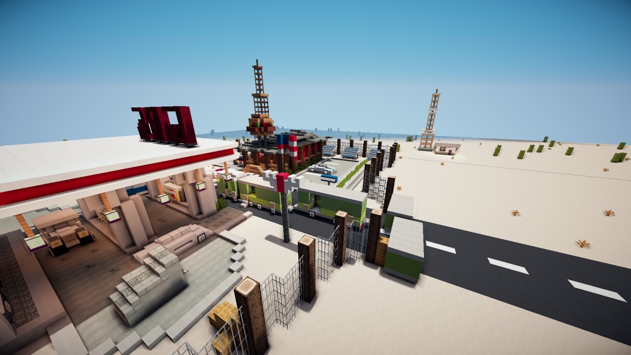 CoD style PvP map #1 - Offroad Minecraft Map