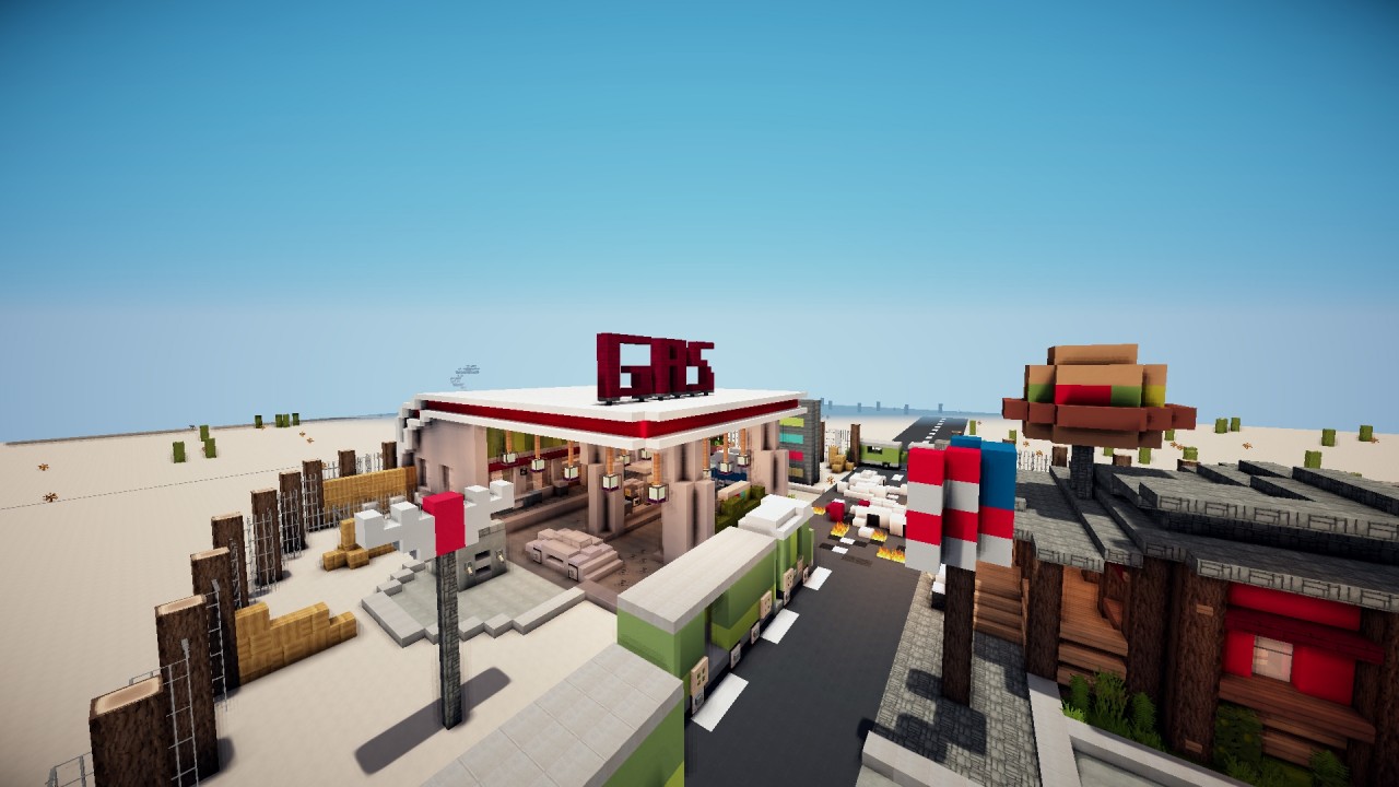 CoD style PvP map #1 - Offroad Minecraft Map