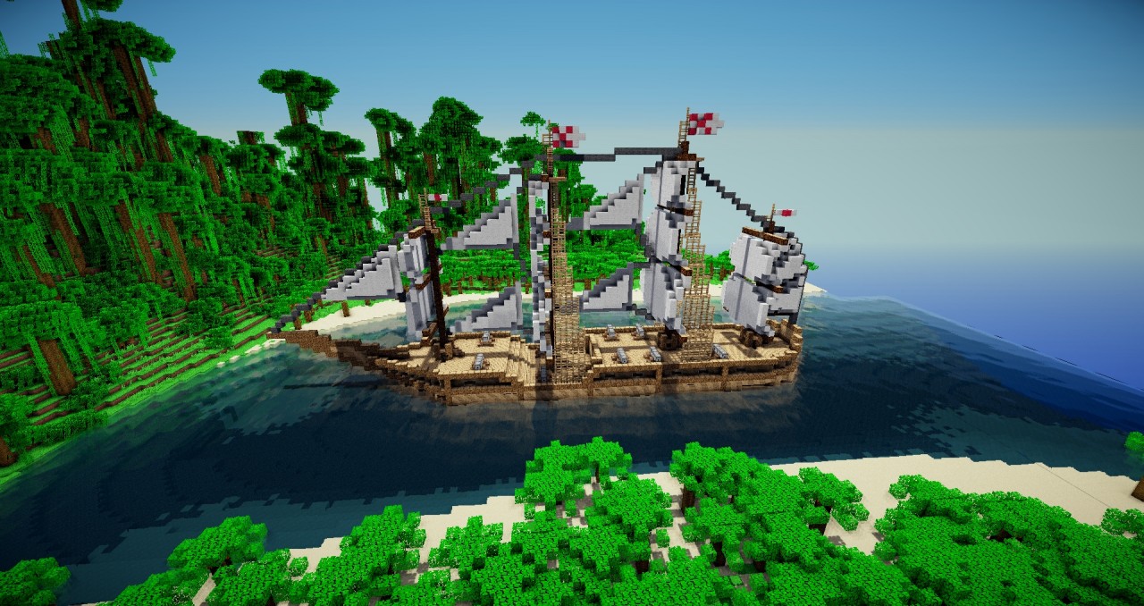 Sailingship Minecraft Map