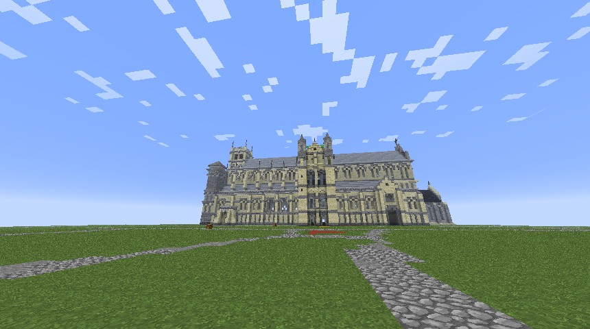 St, Mary's Abbey (1800's Cathedral Build) Minecraft Map