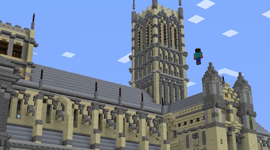 St, Mary's Abbey (1800's Cathedral Build) Minecraft Map