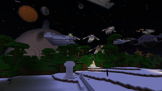 Snow Speeder Minecraft Map