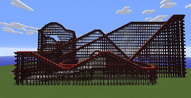 HellFire - Realistic Roller Coaster Minecraft Map