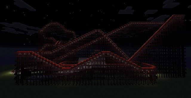 HellFire - Realistic Roller Coaster Minecraft Map
