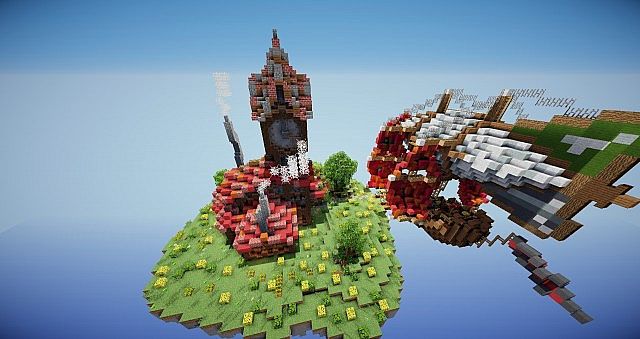 Floating Lobby - By SilverGateBuilds Minecraft Map