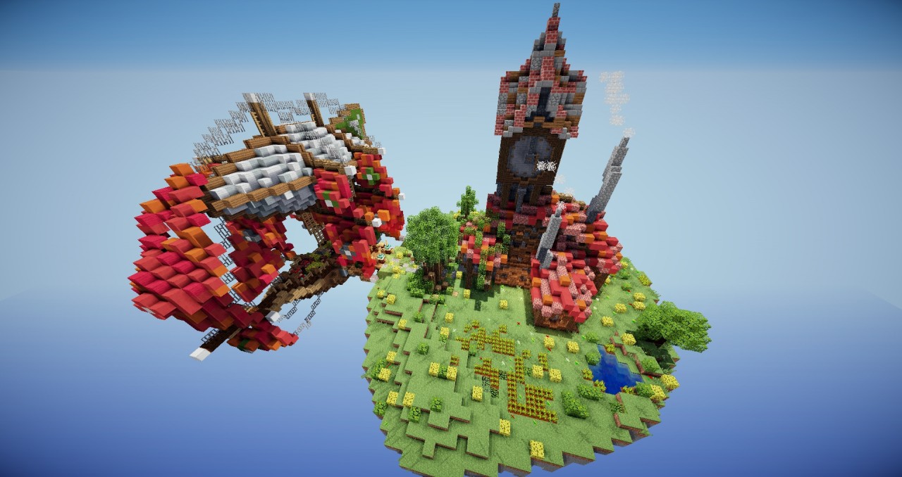 Floating Lobby - By SilverGateBuilds Minecraft Map