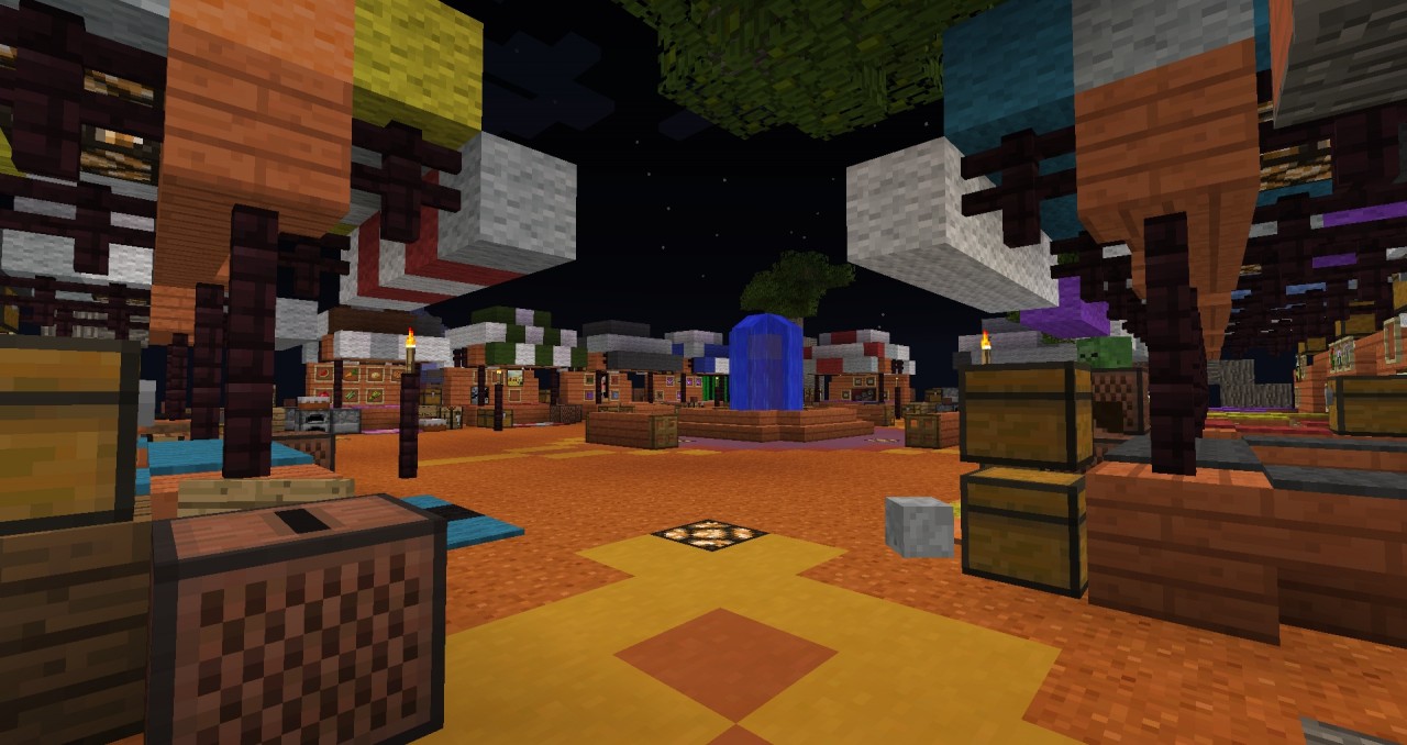 Red Desert Bazaar Minecraft Map