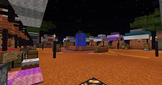 Red Desert Bazaar Minecraft Map
